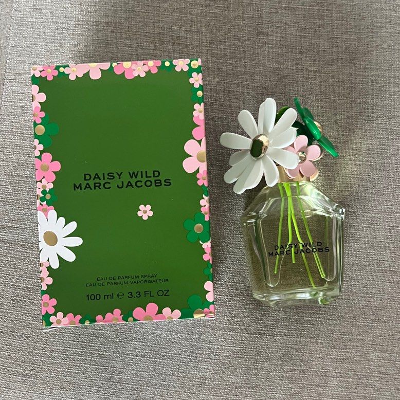 Marc Jacobs Daisy Wild Eau de Parfum 100ml, Beauty & Personal Care ...
