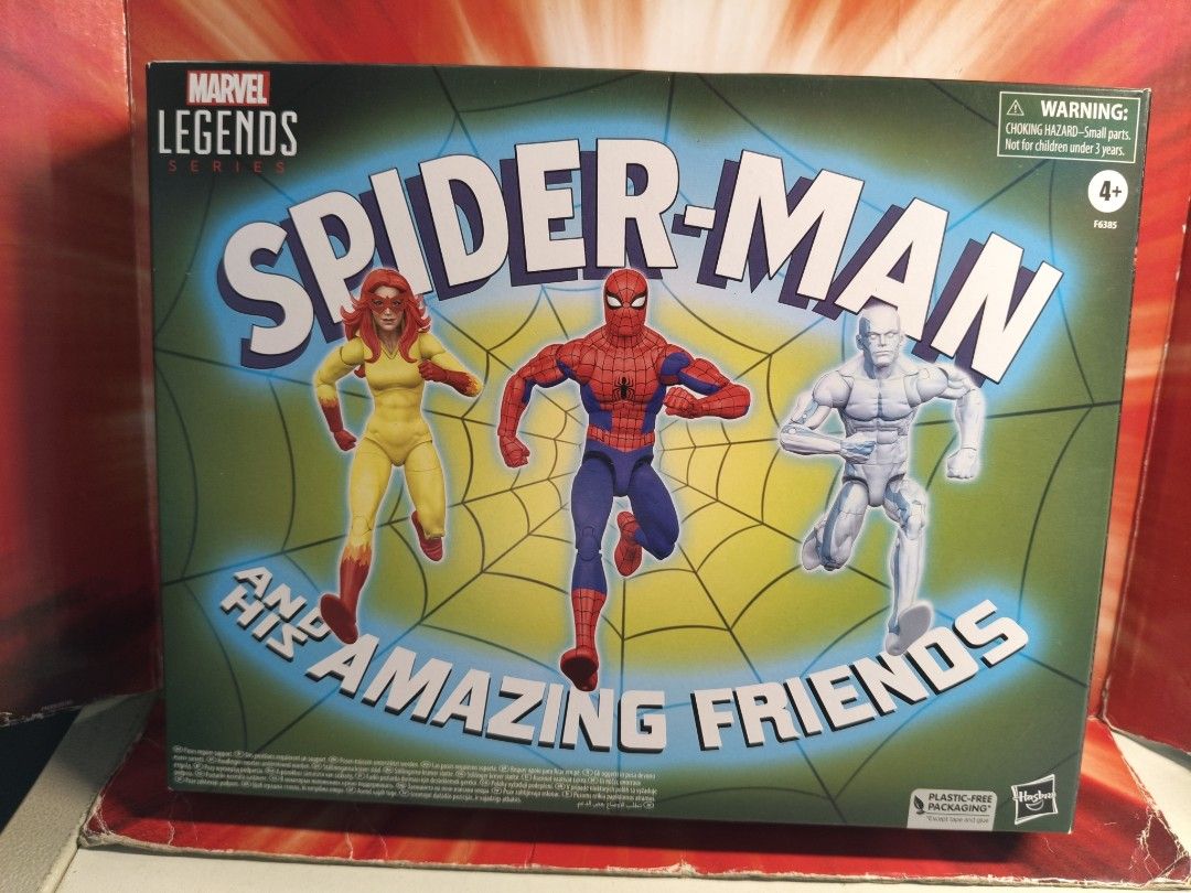 Marvel Legends Spider-Man and His Amazing Friends Box Set, Hobbies ...