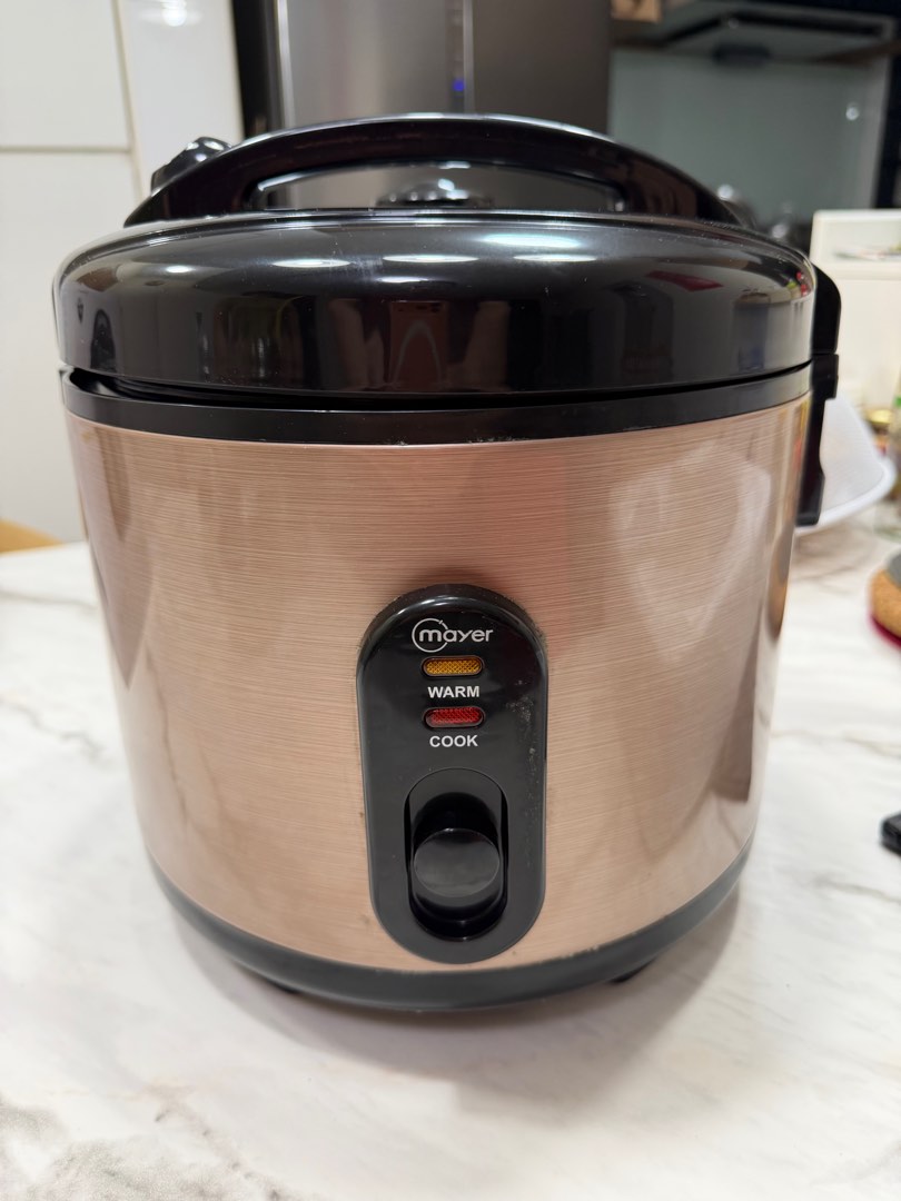 Mayer Rice Cooker with Stainless Steel Pot - MMRCS18, TV & Home ...