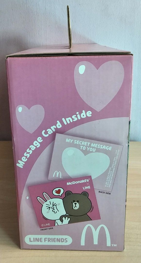 McDonald's x LINE Friends Forever Edition Plush Set, Hobbies & Toys ...