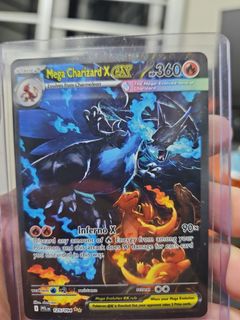 Mega Charizard X EX Pokemon Card, Hobbies & Toys, Toys & Games on Carousell