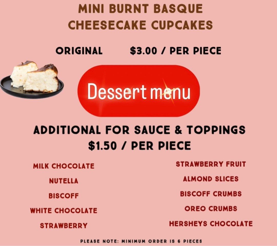 Mini Burnt Basque Cheesecake Cupcakes, Food & Drinks, Homemade Bakes on ...