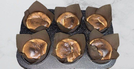 Mini Burnt Basque Cheesecake Cupcakes, Food & Drinks, Homemade Bakes on ...