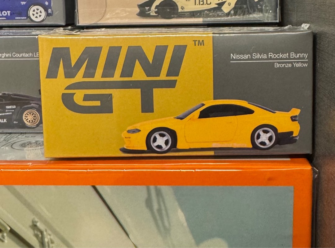 Mini GT Nissan Silvia Rocket Bunny Bronze Yellow, Hobbies & Toys, Toys ...