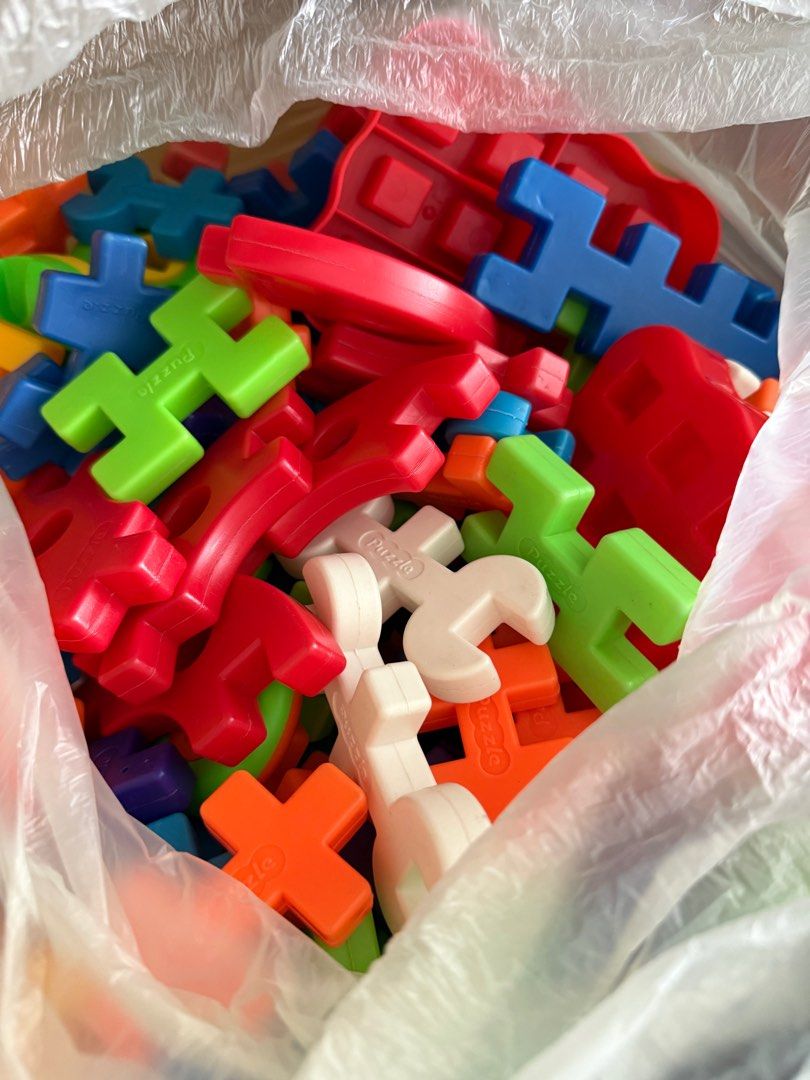 Mixed Building Blocks - Various Shapes & Colors, Hobbies & Toys, Toys ...