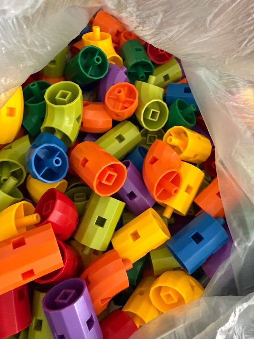 Mixed Building Blocks - Various Shapes & Colors, Hobbies & Toys, Toys ...