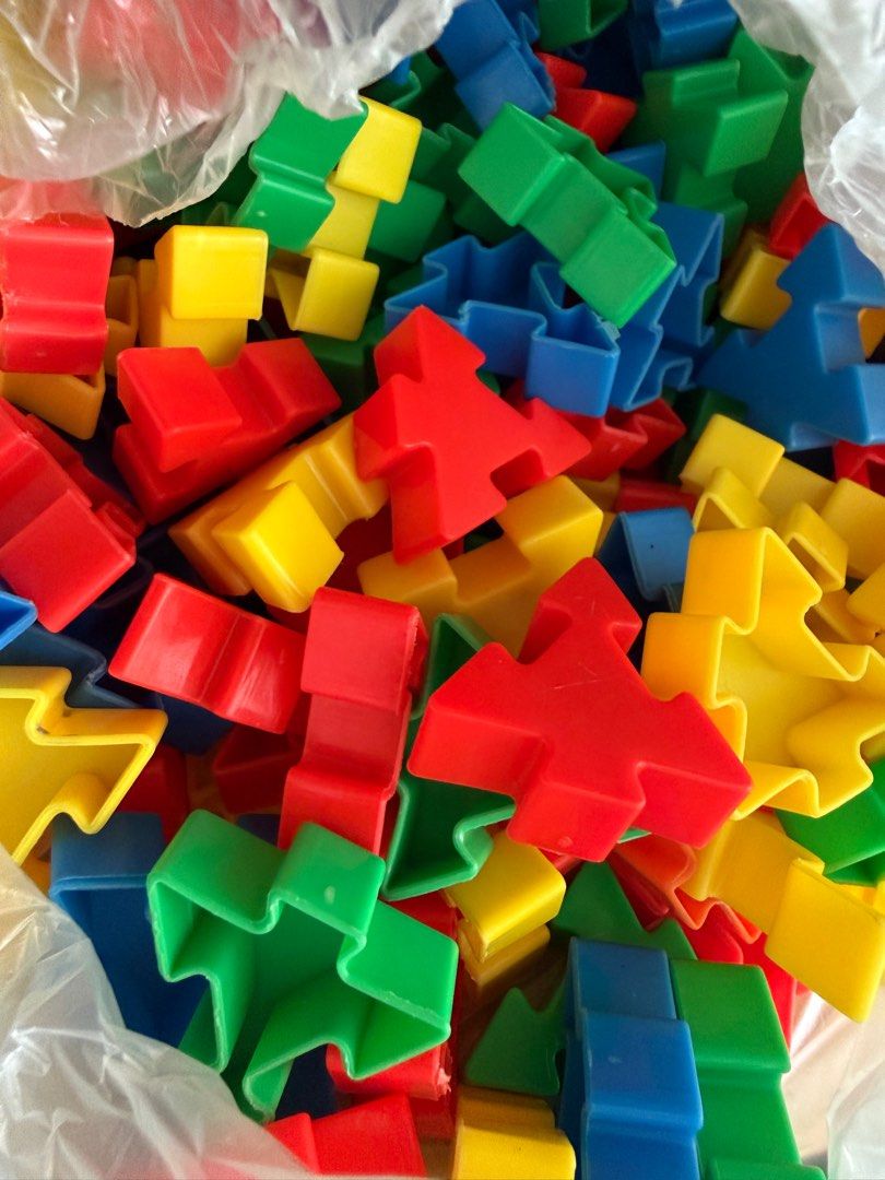 Mixed Building Blocks - Various Shapes & Colors, Hobbies & Toys, Toys ...