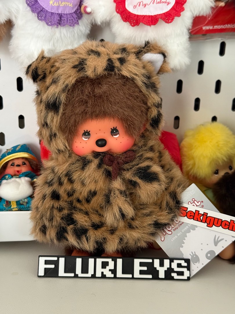 Monchhichi Leopard Cape Plush, Hobbies & Toys, Toys & Games on Carousell