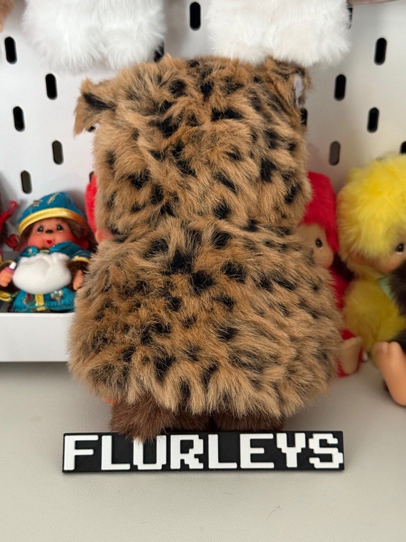 Monchhichi Leopard Cape Plush, Hobbies & Toys, Toys & Games on Carousell