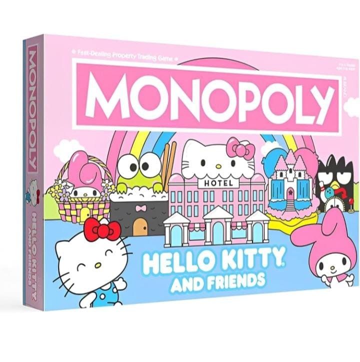 Monopoly Hello Kitty and Friends Board Game(Original), Hobbies & Toys ...