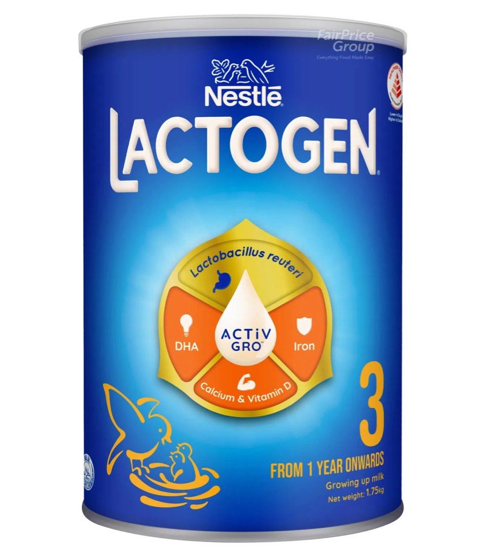 Nestle Lactogen 3 Growing Up Milk Formula, Babies & Kids, Nursing ...