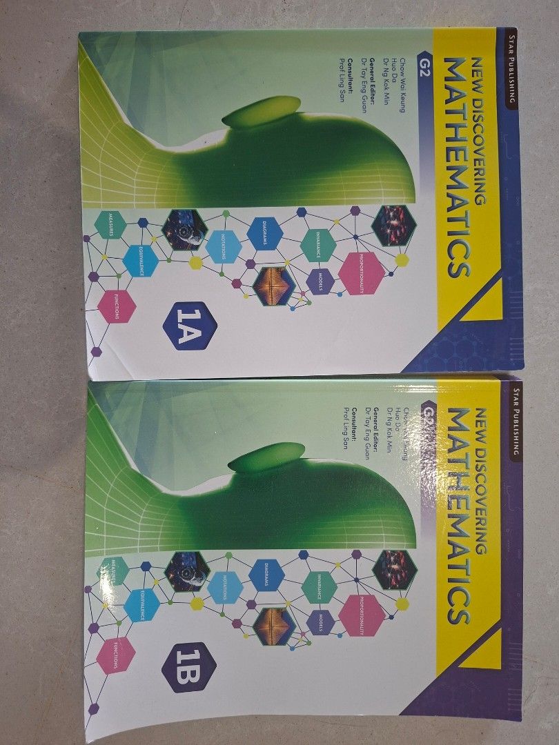 New Discovering Mathematics G2, 1A, 1B, Hobbies & Toys, Books ...