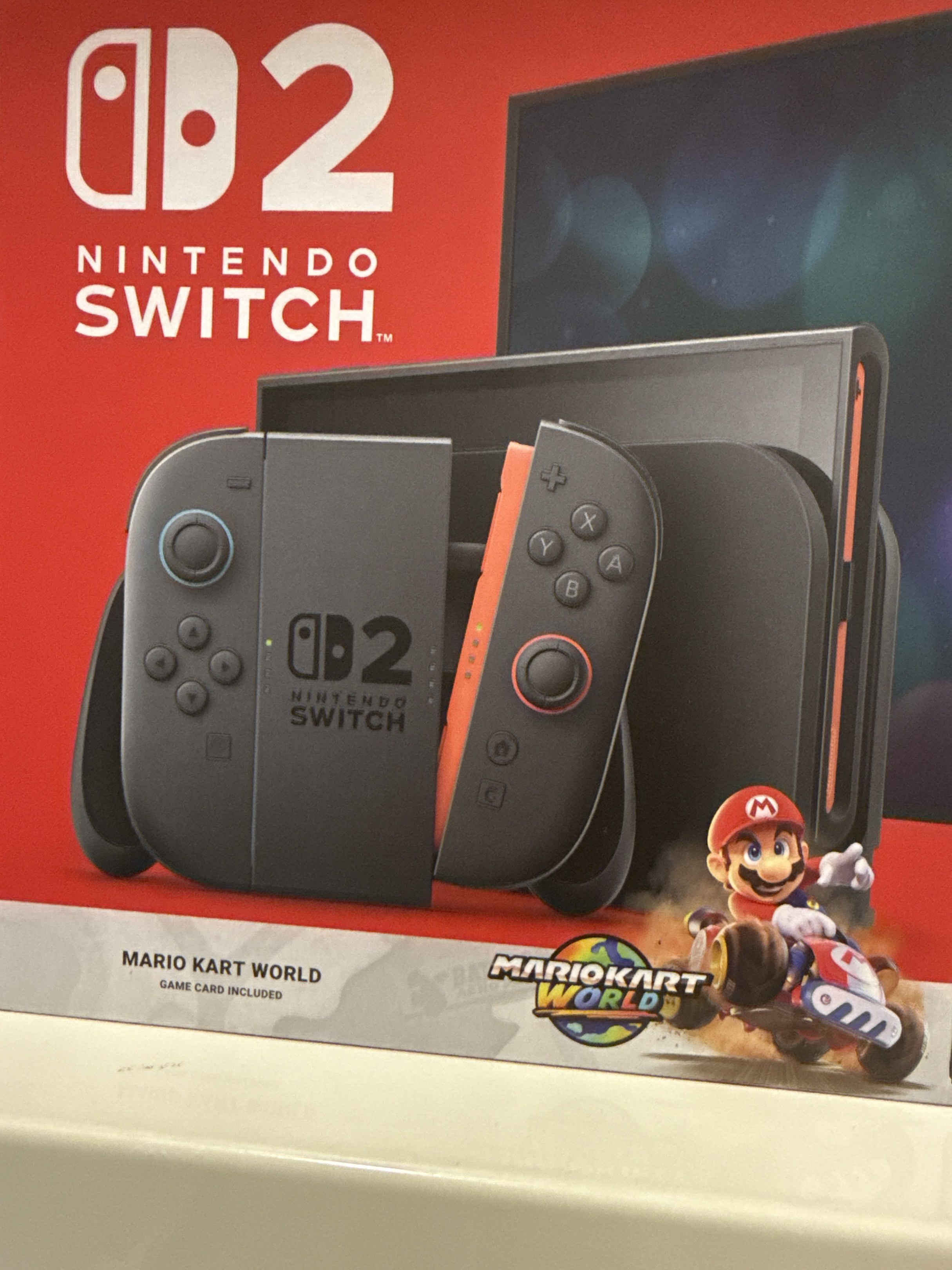 Nintendo Switch 2 Mario Kart World Edition, Video Gaming, Video Games ...