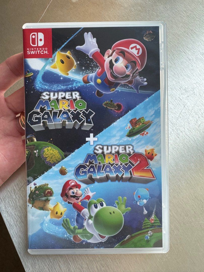 Nintendo Switch Super Mario Galaxy 1 + 2, Video Gaming, Video Games ...