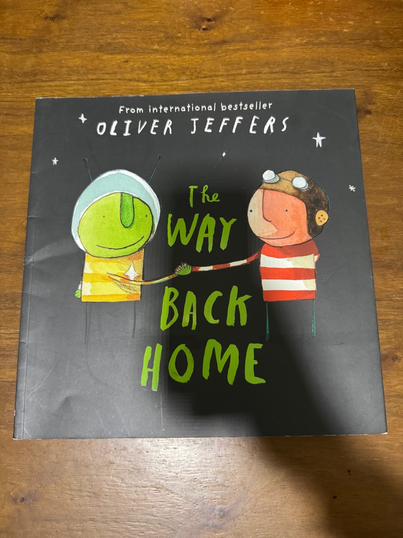 Oliver Jeffers 'The Way Back Home' Children's Book, Hobbies & Toys ...