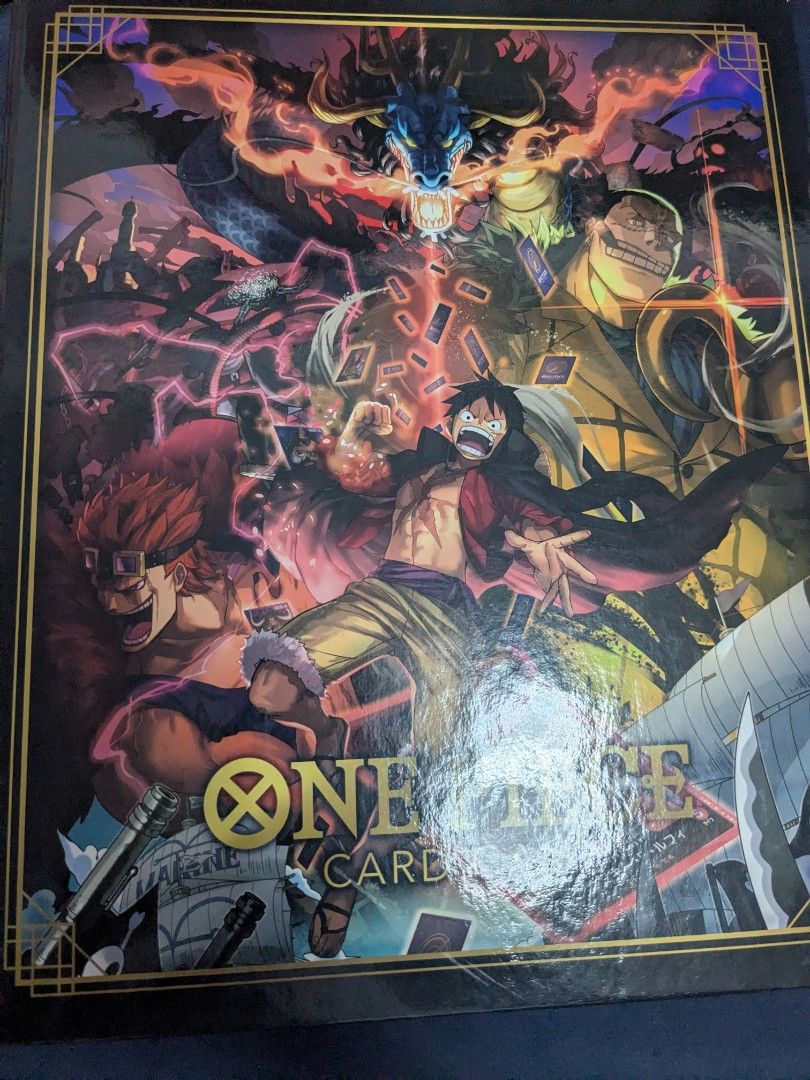 One Piece Card Game Binder File, Hobbies & Toys, Toys & Games on Carousell