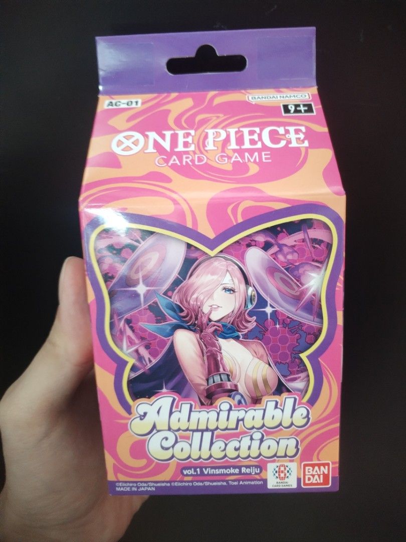 One Piece Card Game - Admirable Collection Vol.1, Hobbies & Toys, Toys ...