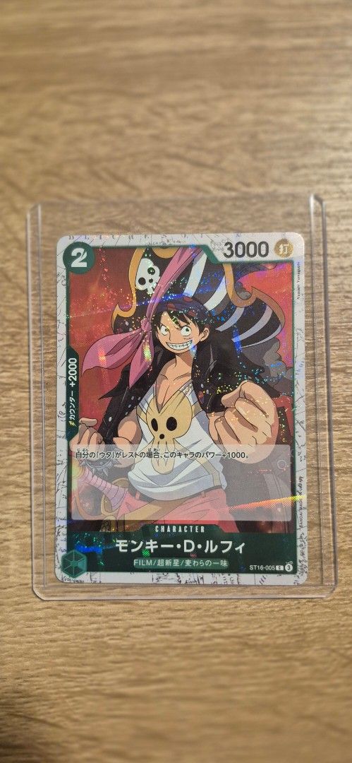 One Piece Card Game - Monkey D. Luffy Cards, Hobbies & Toys, Toys ...