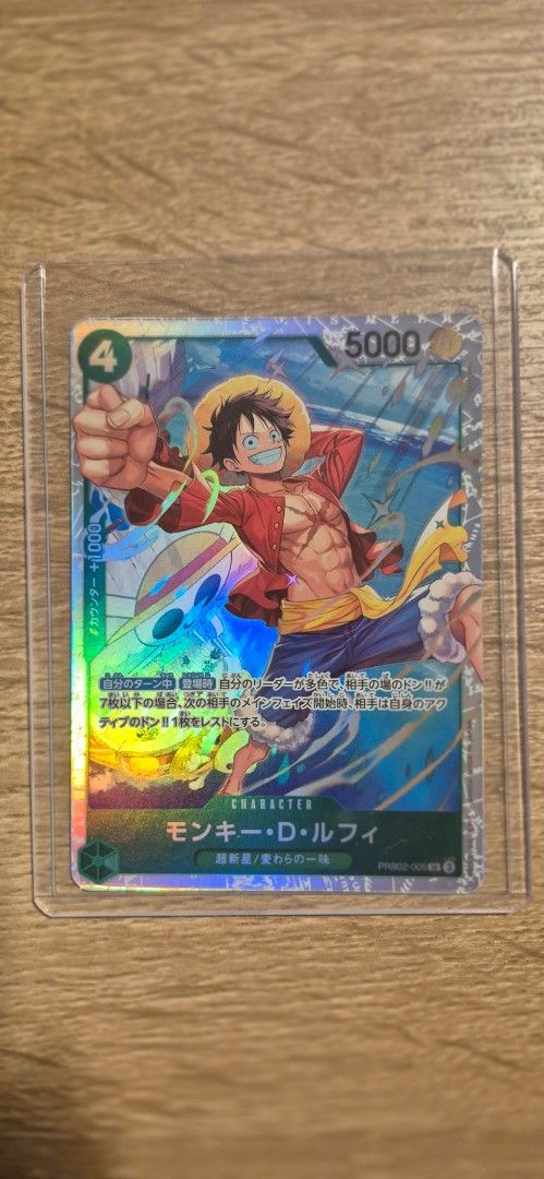 One Piece Card Game - Monkey D. Luffy Cards, Hobbies & Toys, Toys ...