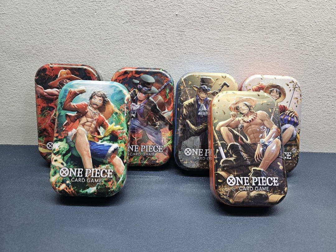 One Piece Card Game Mini Tins - Set of 6 Vol.1 (TS-01), Hobbies & Toys ...