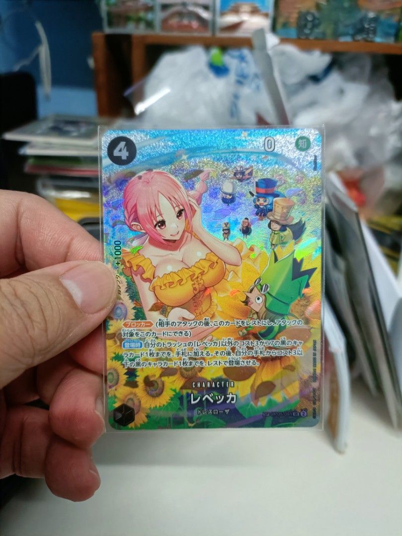 One Piece Card Game Rebecca OP06 (SP), Hobbies & Toys, Toys & Games on ...
