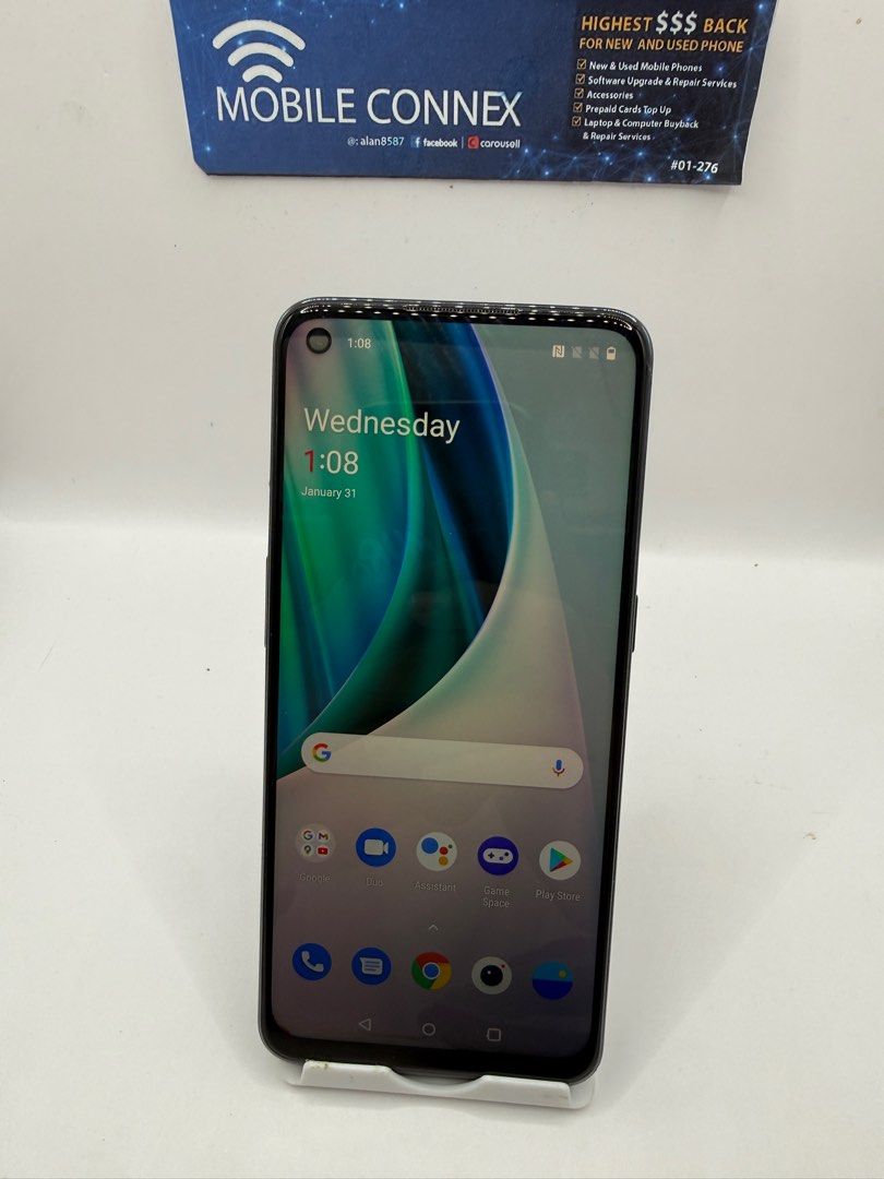 OnePlus Nord N10 5G 128GB Midnight Ice, Mobile Phones & Gadgets, Mobile ...