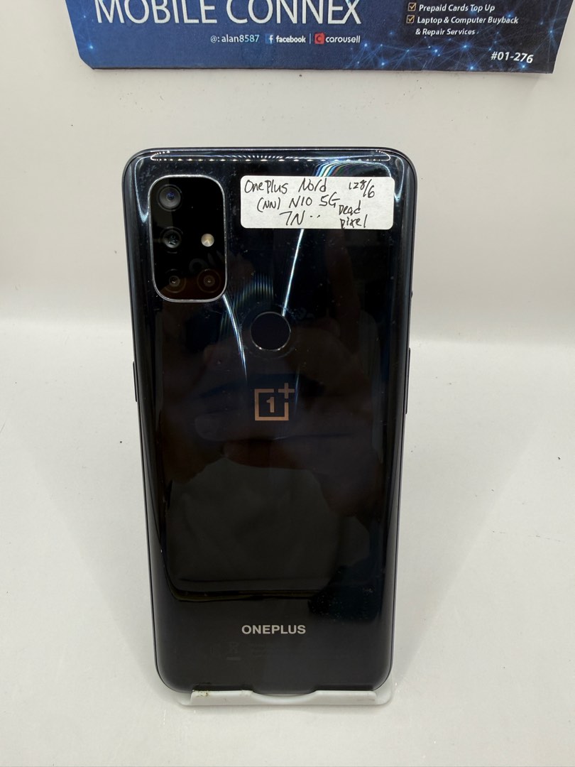 OnePlus Nord N10 5G 128GB Midnight Ice, Mobile Phones & Gadgets, Mobile ...