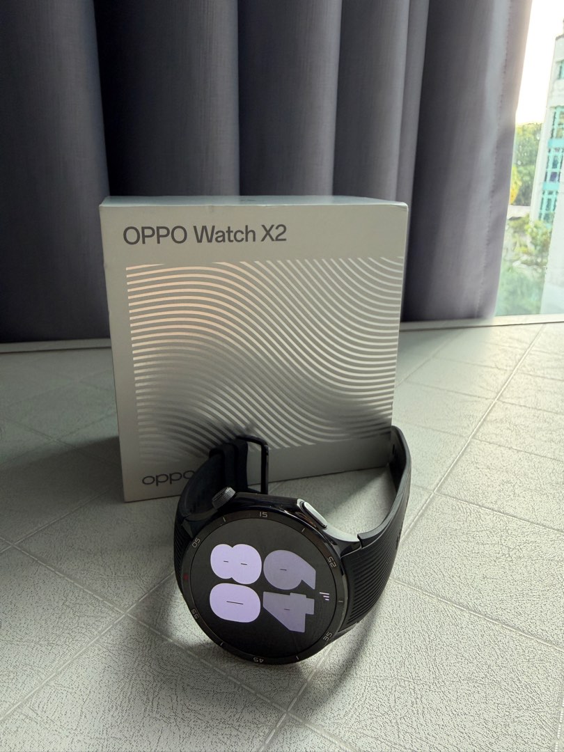 OPPO Watch X2 - Black, Mobile Phones & Gadgets, Wearables & Smart Watches on Carousell
