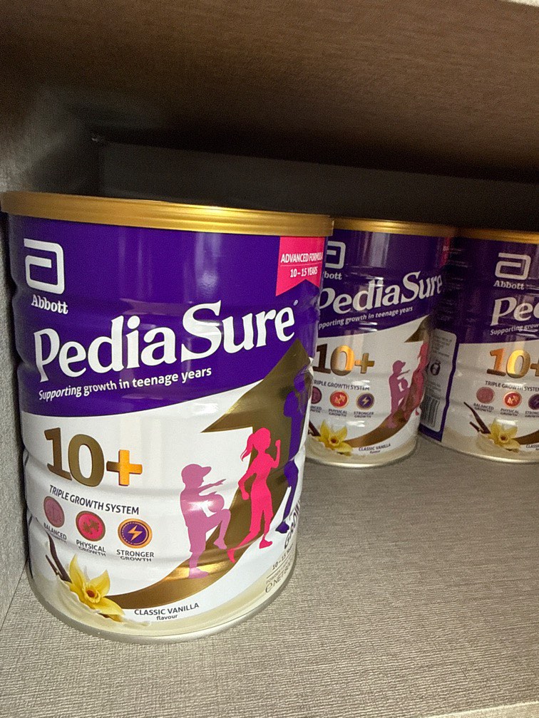 Pediasure 10+ vanilla 800g, Babies & Kids, Nursing & Feeding, Weaning ...