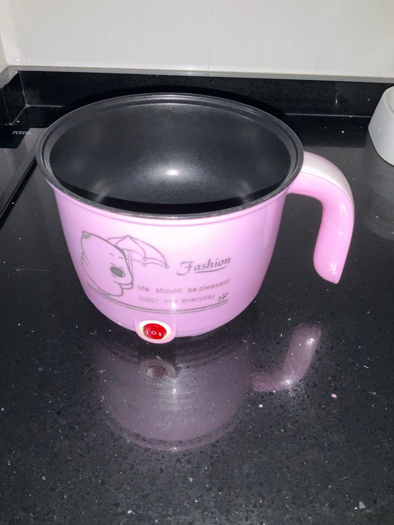 Pink Electric Cooker with Handle, TV & Home Appliances, Kitchen ...