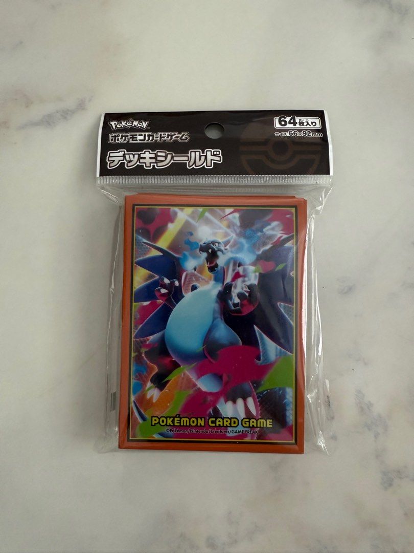 Pokemon Card Game Deck Shield - Mega Charizard X, Hobbies & Toys, Toys ...