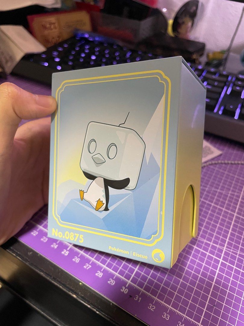 Pokemon Chinese Metal Deck Eiscue [Empty], Hobbies & Toys, Toys & Games ...