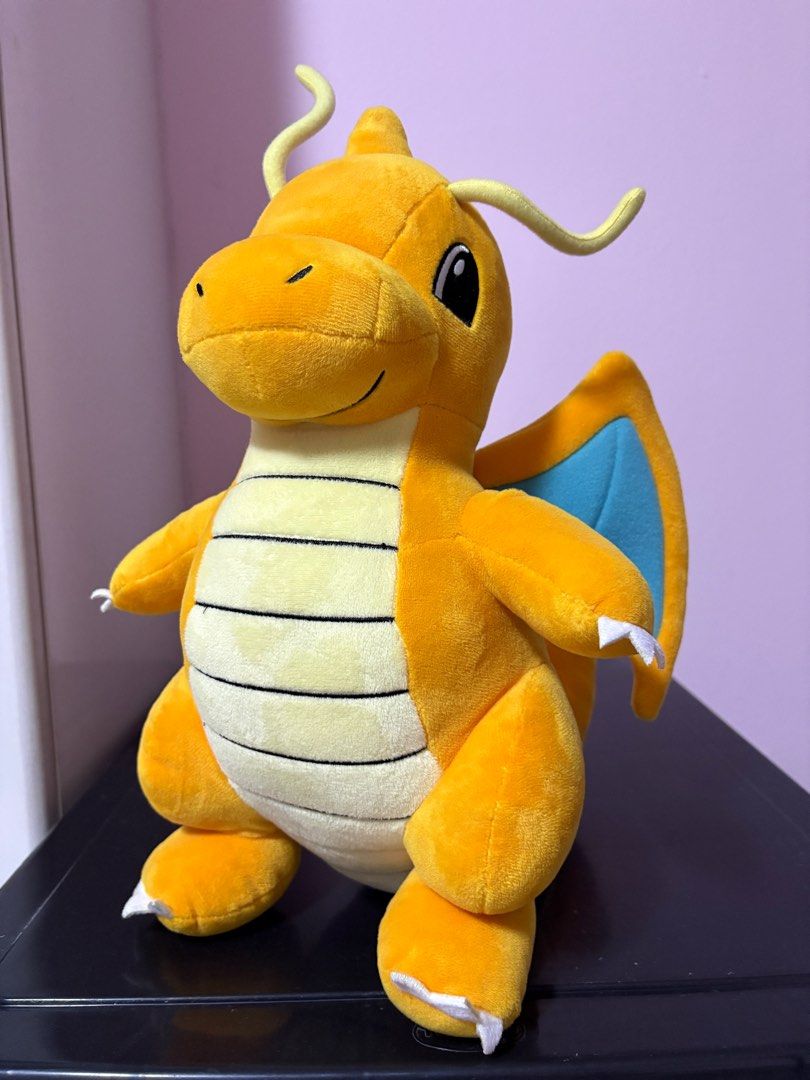 Pokemon Dragonite Plush Toy, Hobbies & Toys, Toys & Games on Carousell