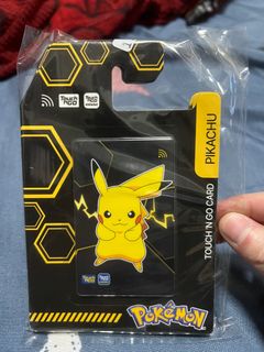 Pokemon Pikachu Touch 'n Go Card, Hobbies & Toys, Toys & Games on Carousell