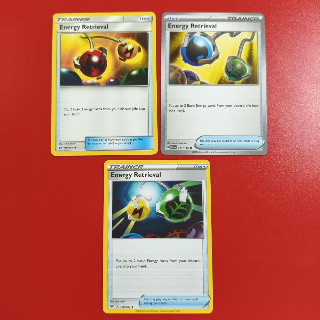 30¢ Pokemon TCG Energy Retrieval Trainer Cards, Hobbies & Toys, Toys ...