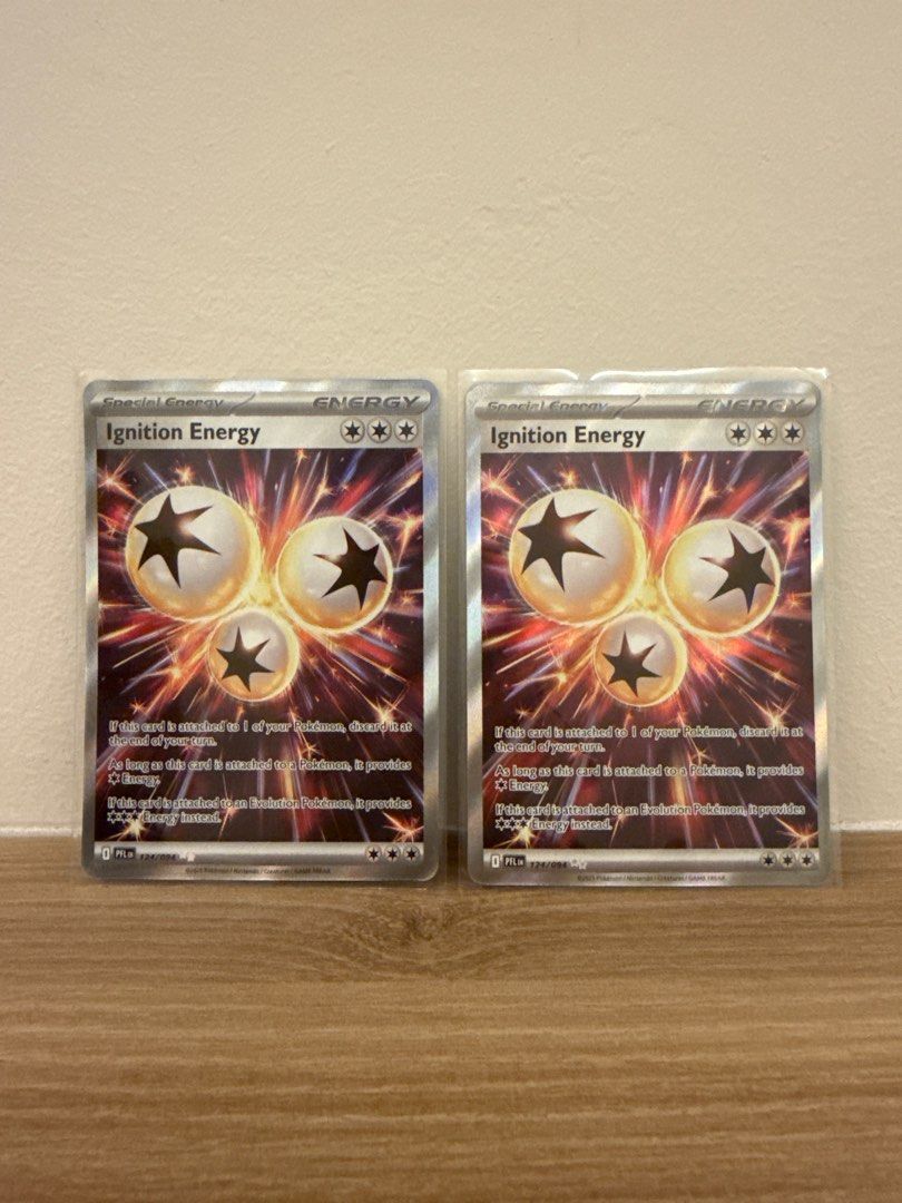 Pokemon TCG Ignition Energy Card, Hobbies & Toys, Toys & Games on Carousell