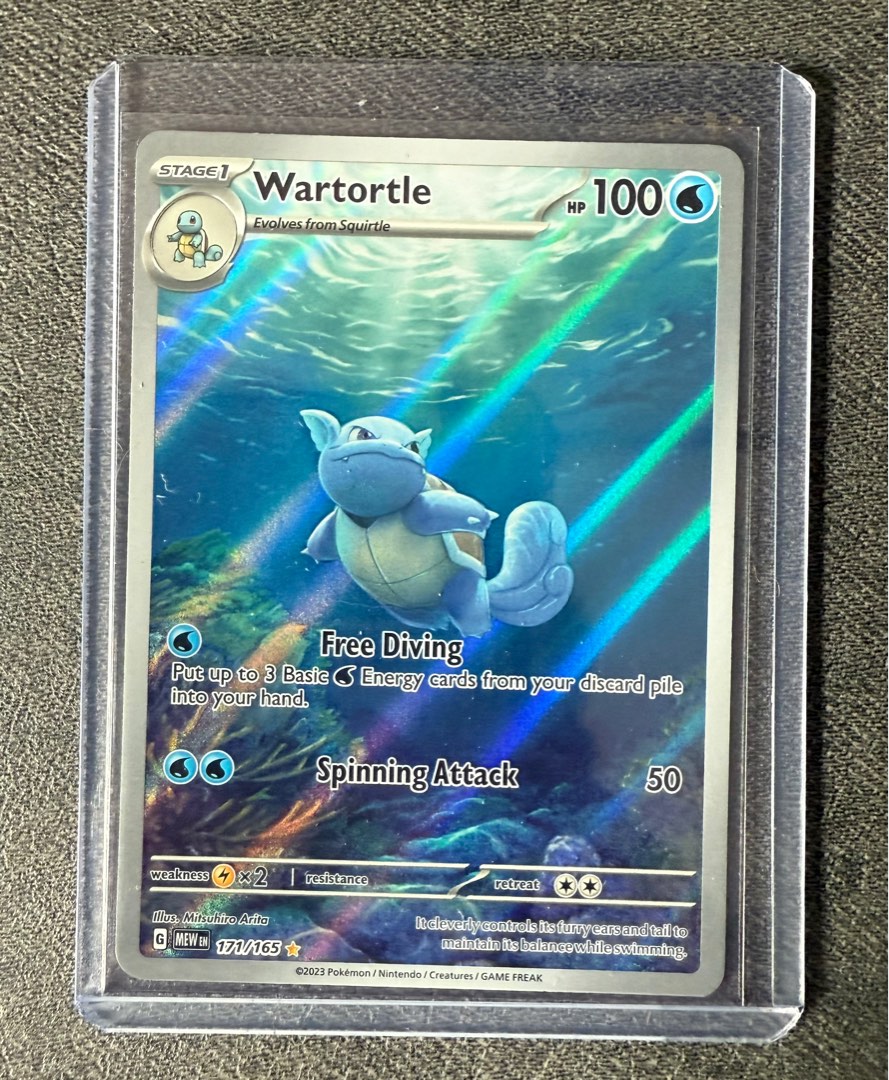 Pokemon TCG Wartortle & Zapdos EX Cards, Hobbies & Toys, Toys & Games ...