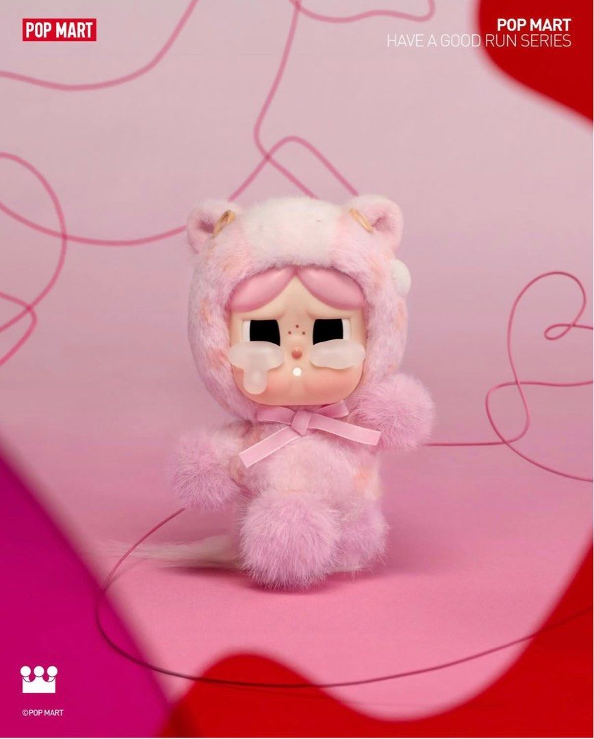 Pop Mart Have A Good Run Series Figure CryBaby, Hobbies & Toys, Toys ...
