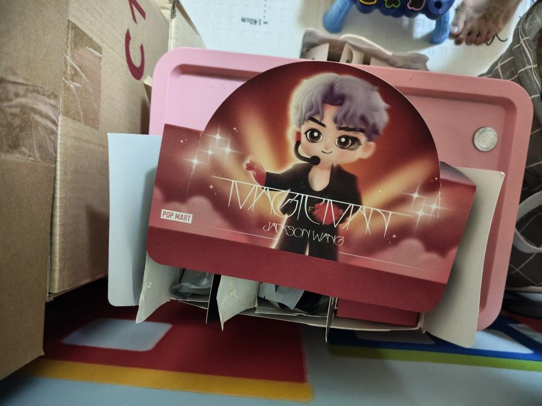 POP MART Magic Man Jackson Wang Figurines, Hobbies & Toys, Toys & Games ...