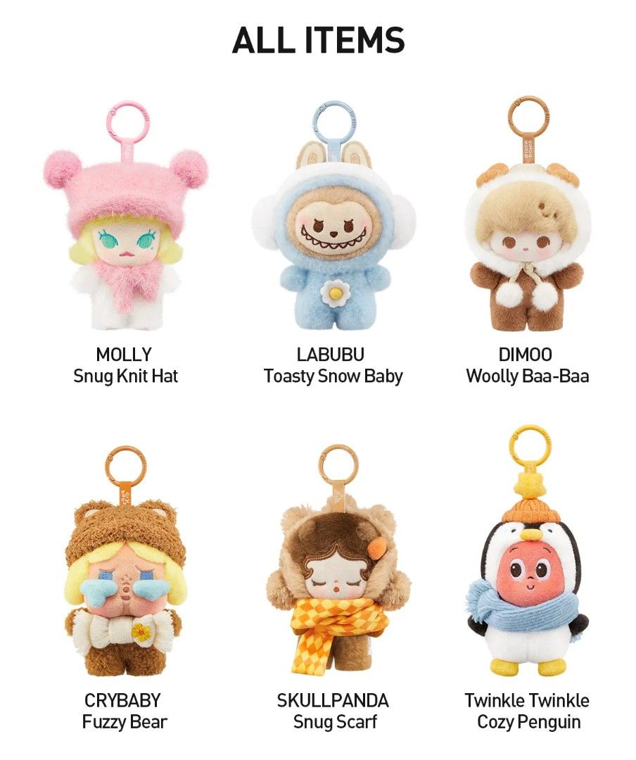 Popmart Fluffy & Cozy Series Plush, Hobbies & Toys, Toys & Games on ...