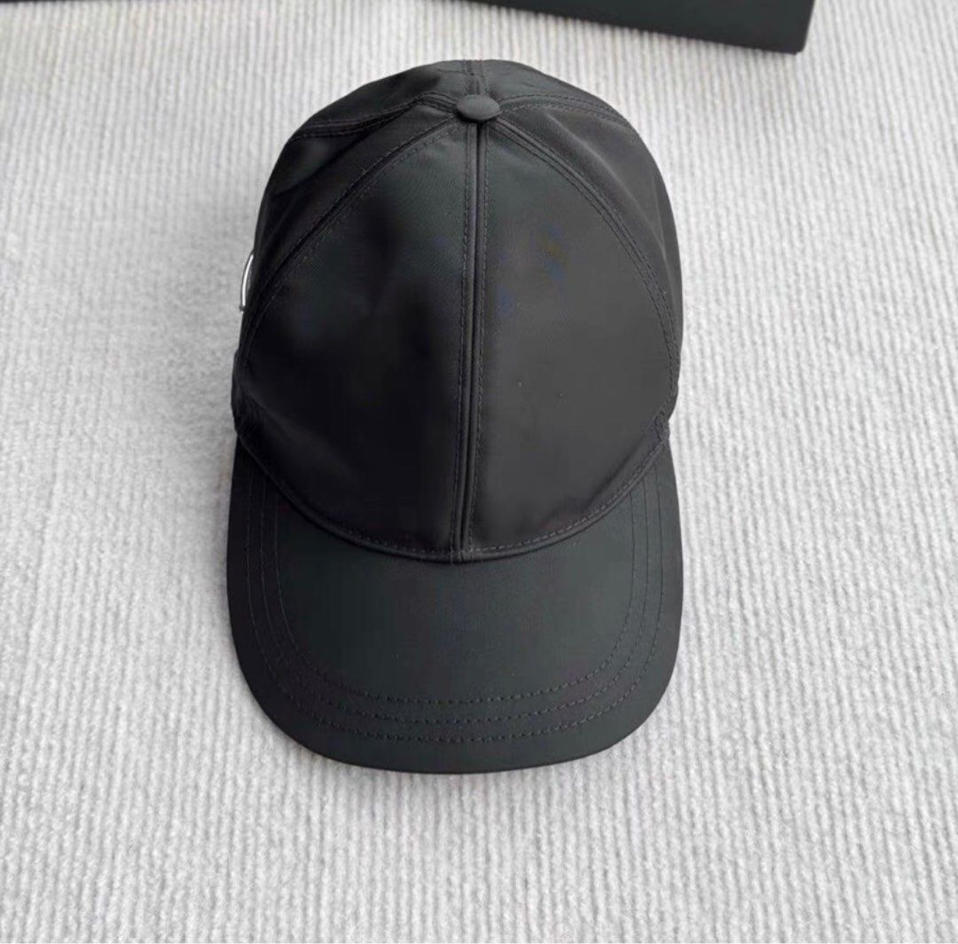 Prada Black ReNylon Cap, Men's Fashion, Watches & Accessories, Caps ...