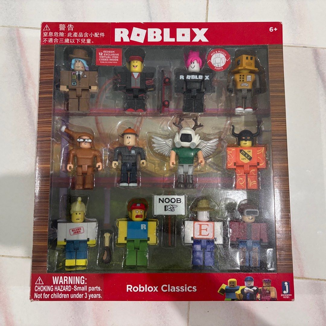 Roblox series 1 classics 12 figure pack (NO REDEMPTION CODE INSIDE ...