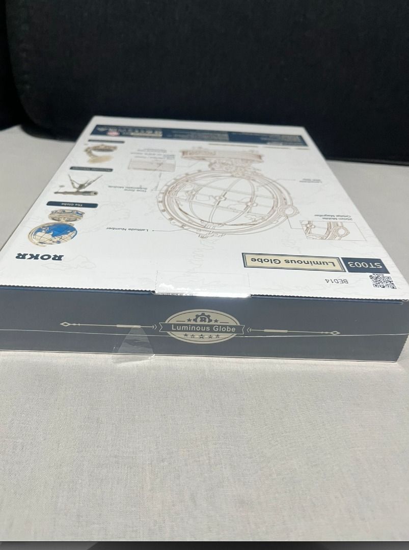 ROKR Luminous Globe DIY Wooden Puzzle, Hobbies & Toys, Toys & Games on ...