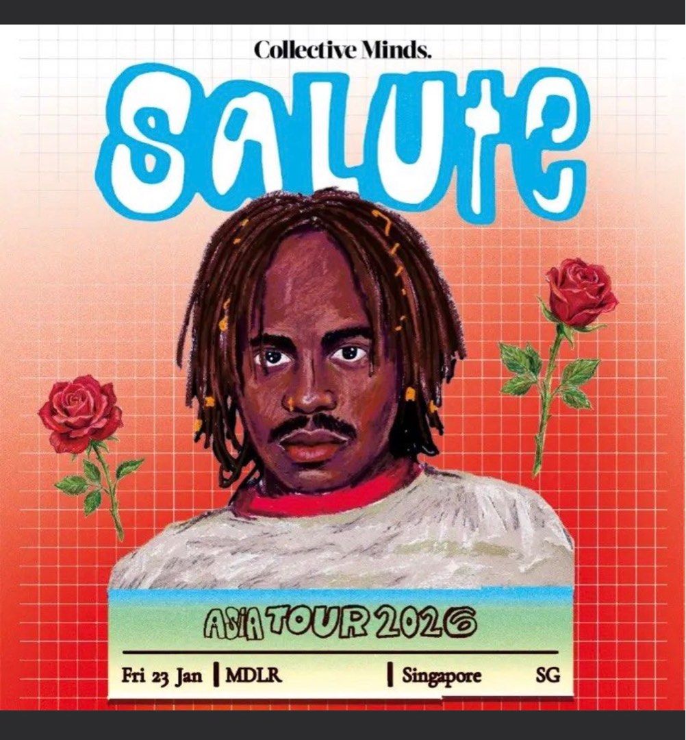 Salute - 2x tickets - Singapore 2026 Concert Ticket, Tickets & Vouchers ...