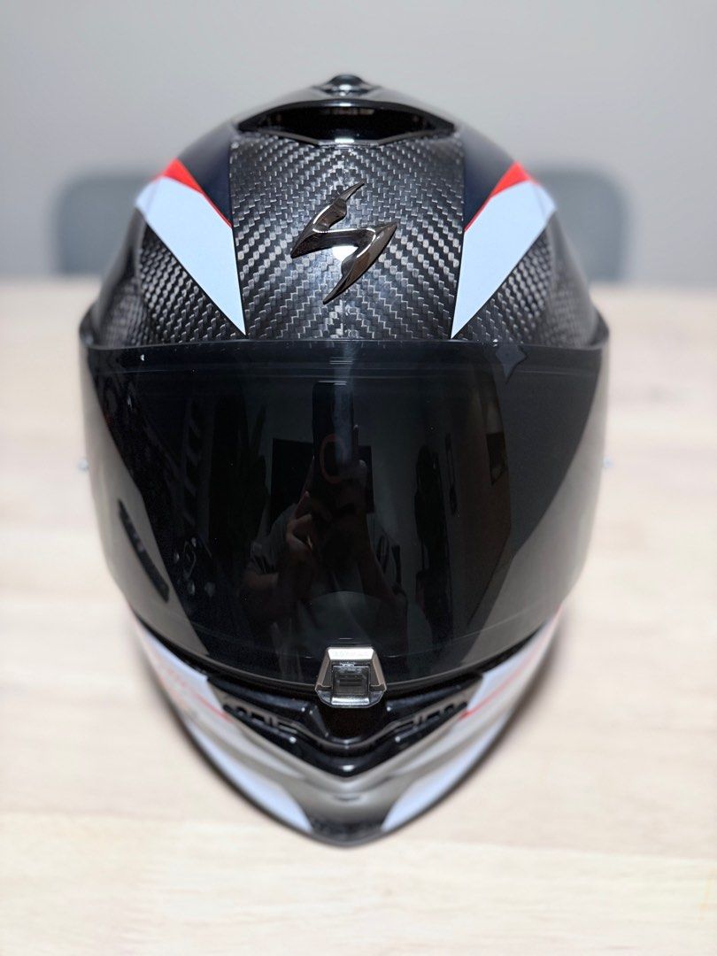 Scorpion EXO Air 1400 XL - CARBON, Motorcycles, Motorcycle Apparel on ...