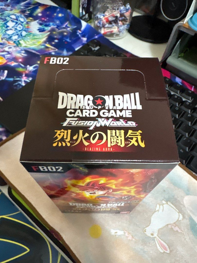 (Sealed) Dragon Ball Fusion World FB02 Booster Box Japanese sealed box ...