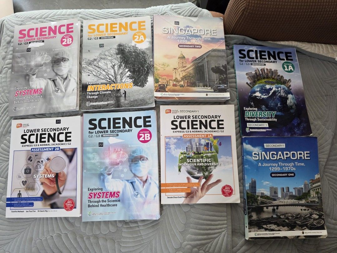Secondary 2 (G2 and G3) Science & Singapore Textbooks, Hobbies & Toys ...
