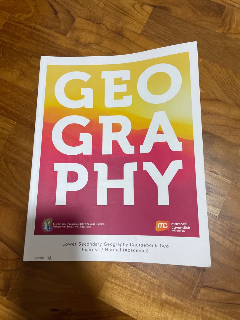 Secondary 2 Geography Coursebook/Textbook Two, Hobbies & Toys, Books ...