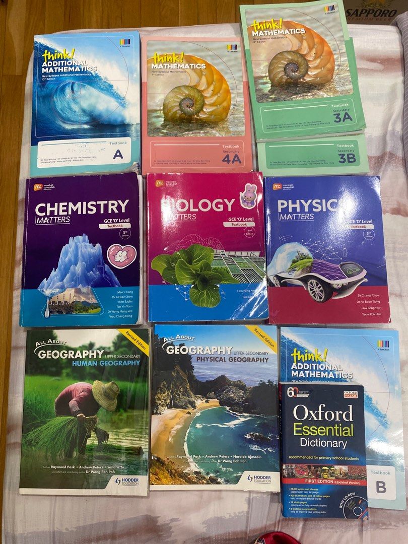 Secondary School Textbooks - Chemistry, Biology, Physics, Math ...
