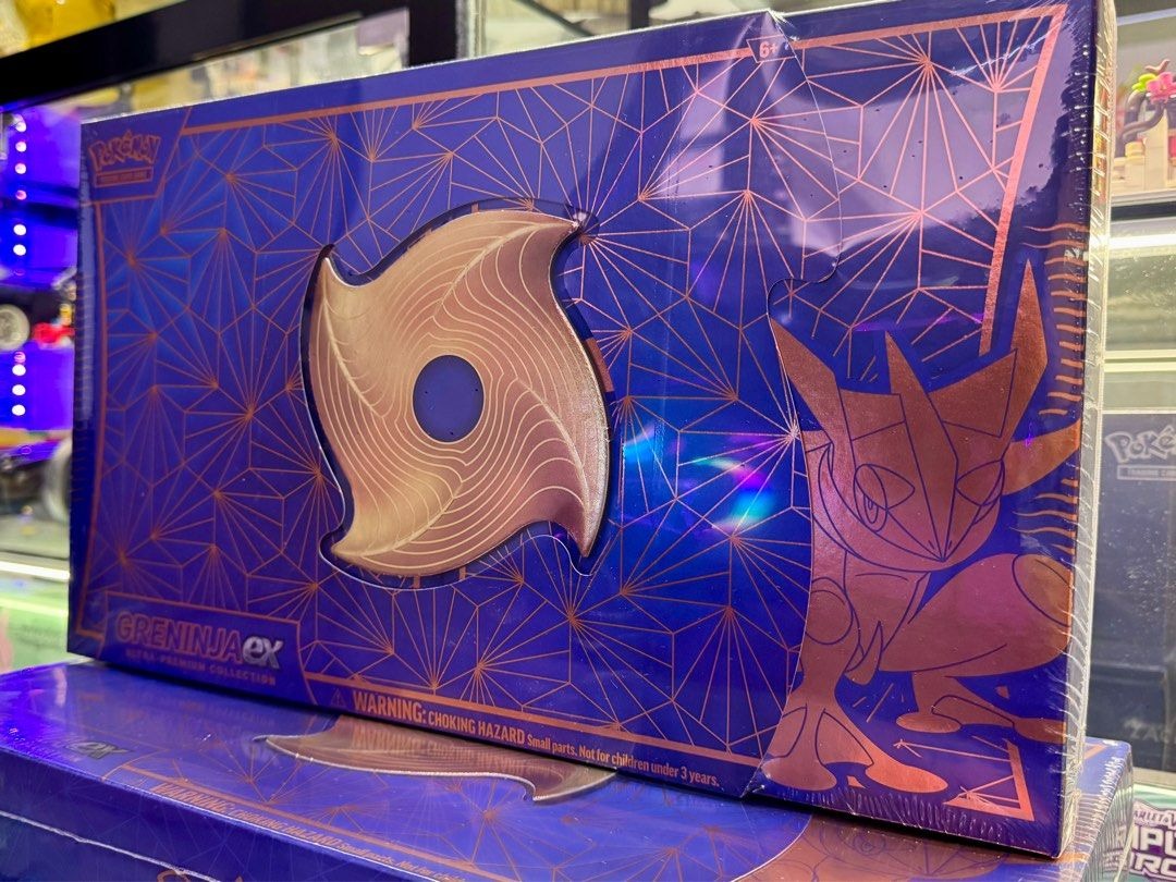 Greninja EX Ultra Premium Collection Gamestop Exclusive | Pokemon TCG ...